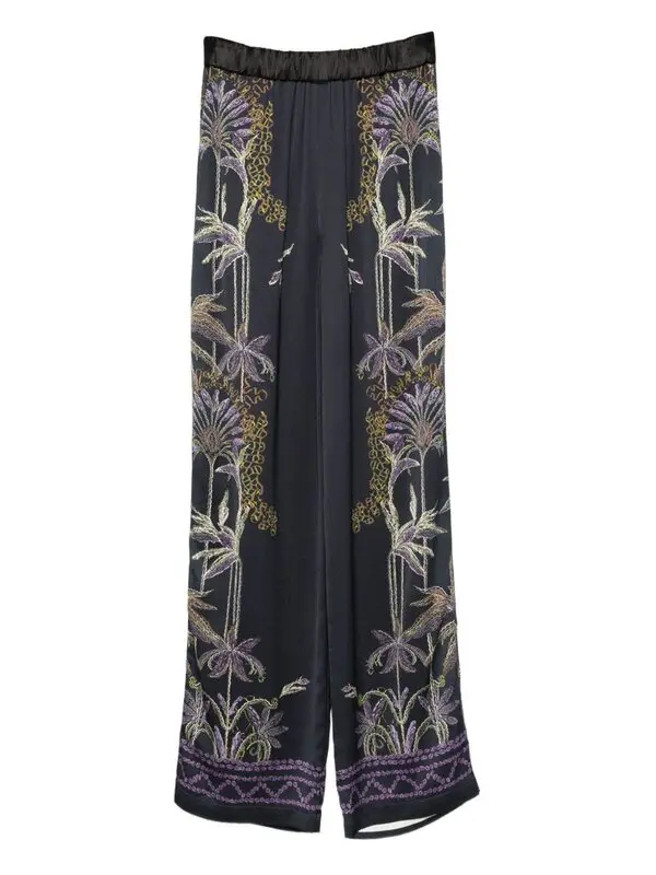 FORTE_FORTE Straight Hem Trousers