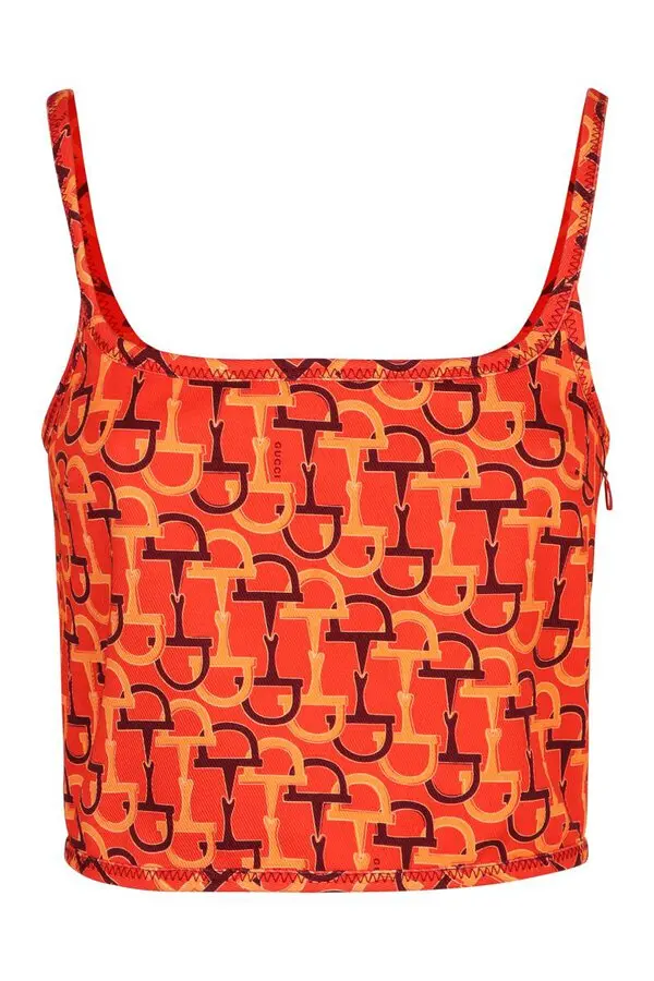Gucci Printed Silk Camisole