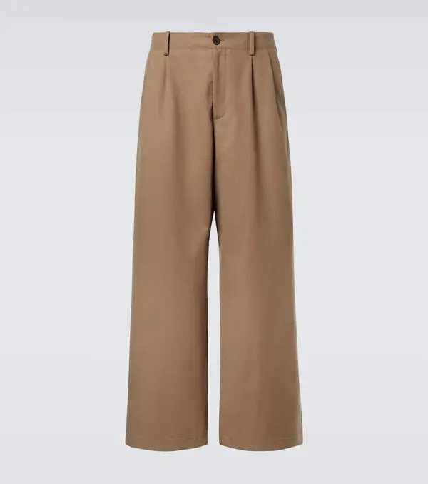 Our Legacy Bridge Wide-leg Cotton Twill Pants