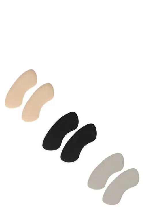 FOOT PETALS Back-of-heel Cushions 3-pack