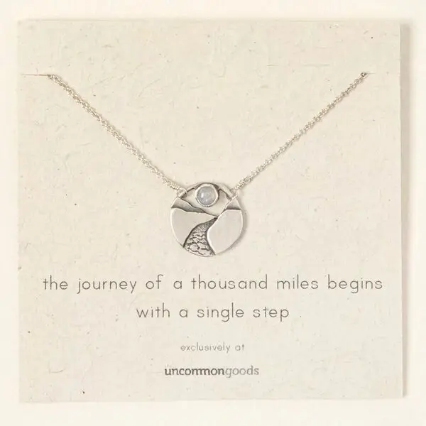 BRITTA AMBAUEN Follow Your Own Path Necklace