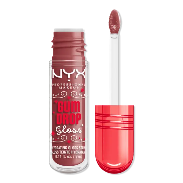 NYX PROFESSIONAL MAKEUP Gloss Collections Holiday Gum Drop Lip Gloss Stain - Hydra Honey