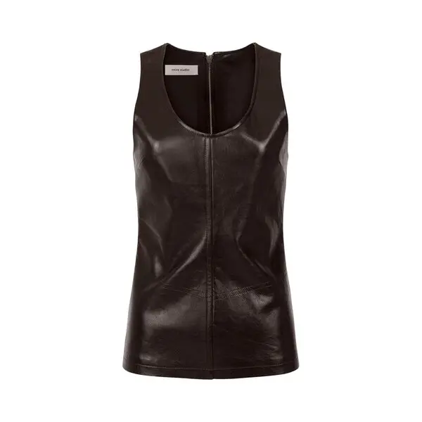 ENTIRE STUDIOS Leather Tank