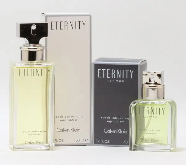 Calvin Klein Eternity Ladies & Eternity For Set