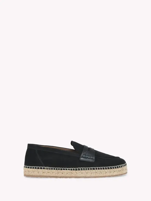 GIANVITO ROSSI Lido Penny Loafer - Dkbu