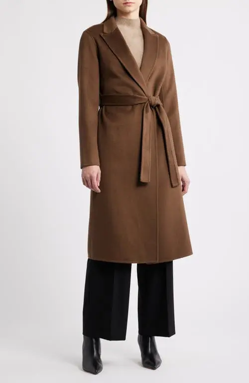 Elie Tahari Nora Wool Wrap Coat