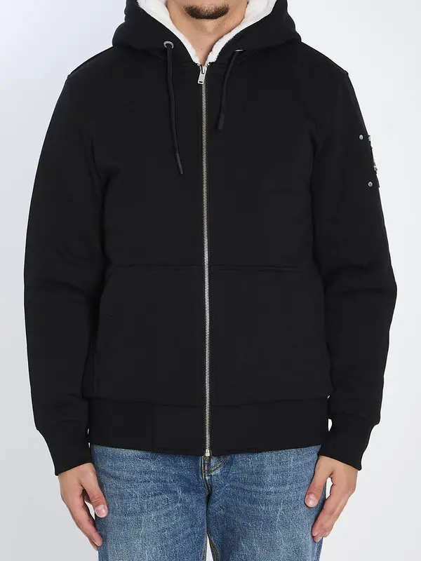 Moose Knuckles Classic Bunny Sweatshirt - Black