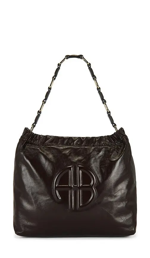 ANINE BING Kate Shoulder Bag - Bordeaux