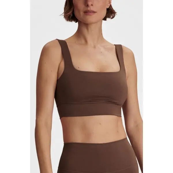 Varley Assure Cori Sports Bra - Coffee Quartz