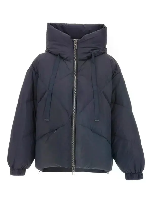DUNO Quilted Hooded Jacket - Blue