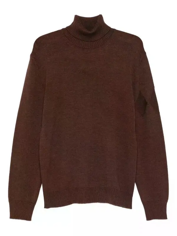 BALLANTYNE Fine-knit Jumper - Brown