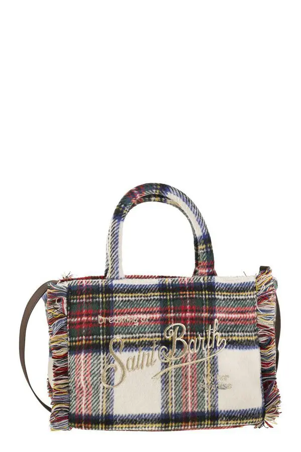 MC2 SAINT BARTH Colette Wool-effect Bag