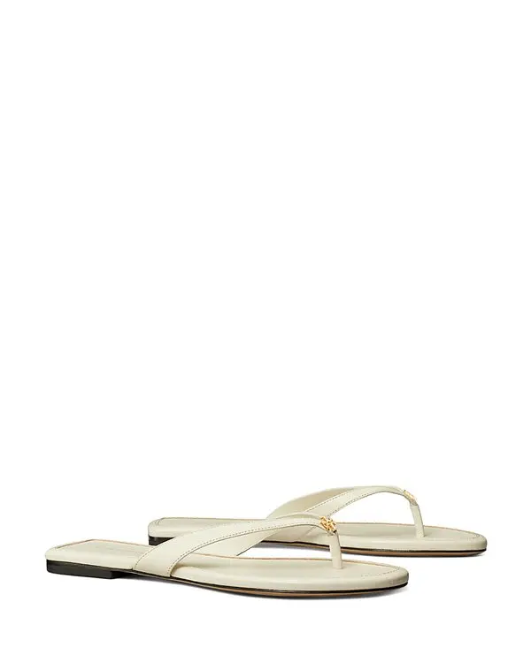 Tory Burch Capri Leather Flip Flops