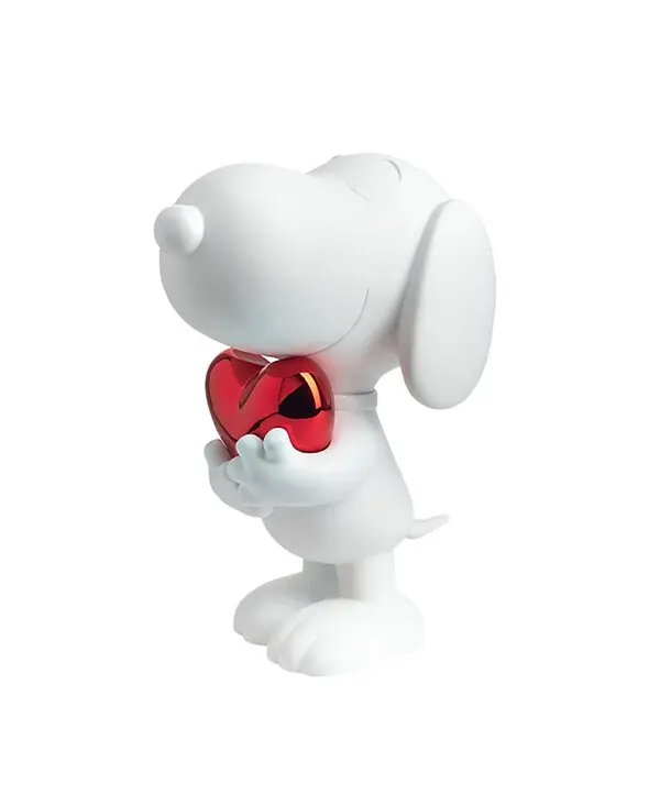 LEBLON DELIENNE Snoopy Heart 11 Figurine - White Red