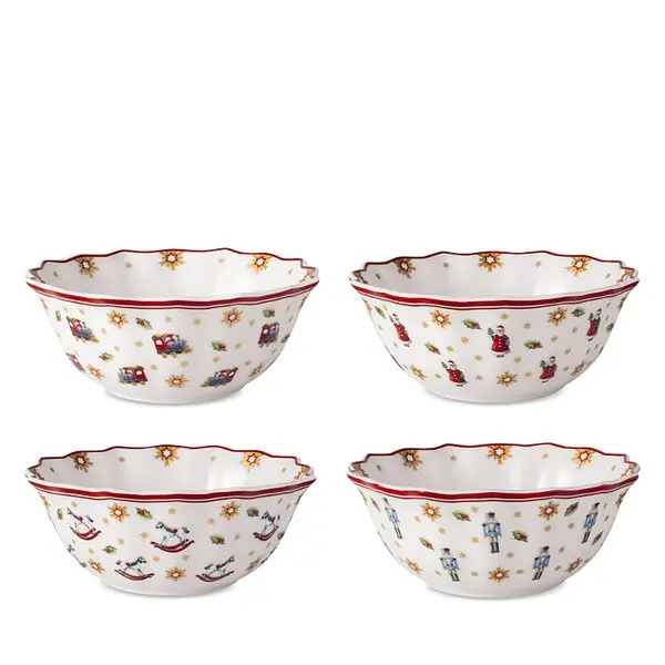 VILLEROY & BOCH Toy's Delight Anniversary Bowl, Set Of 4