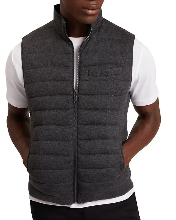 Ted Baker London Fine Knit Reversible Quilted Gilet