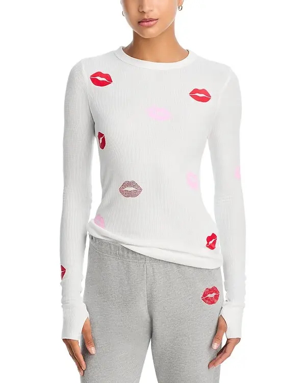 Aqua Alexa Long Sleeve Tee