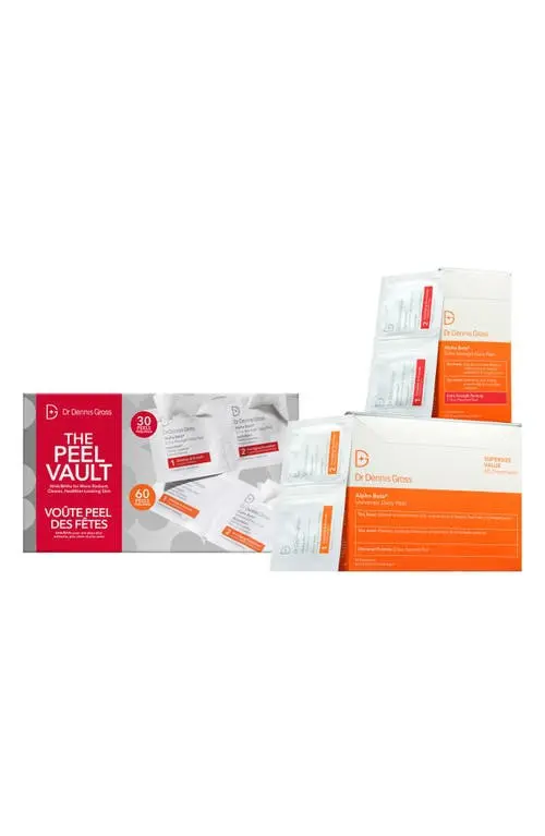 DR. DENNIS GROSS SKINCARE The Peel Vault Set $245 Value