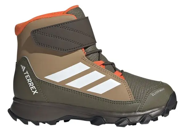 Adidas Terrex Snow Cf Climawarm Boots - Cardboard/cloud White/semi Impact Orange