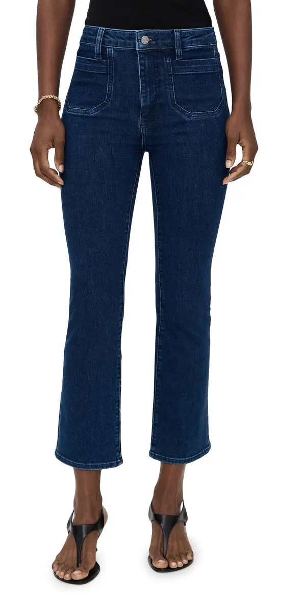 FRAME The Reboot Crop Modernist Pocket Jeans
