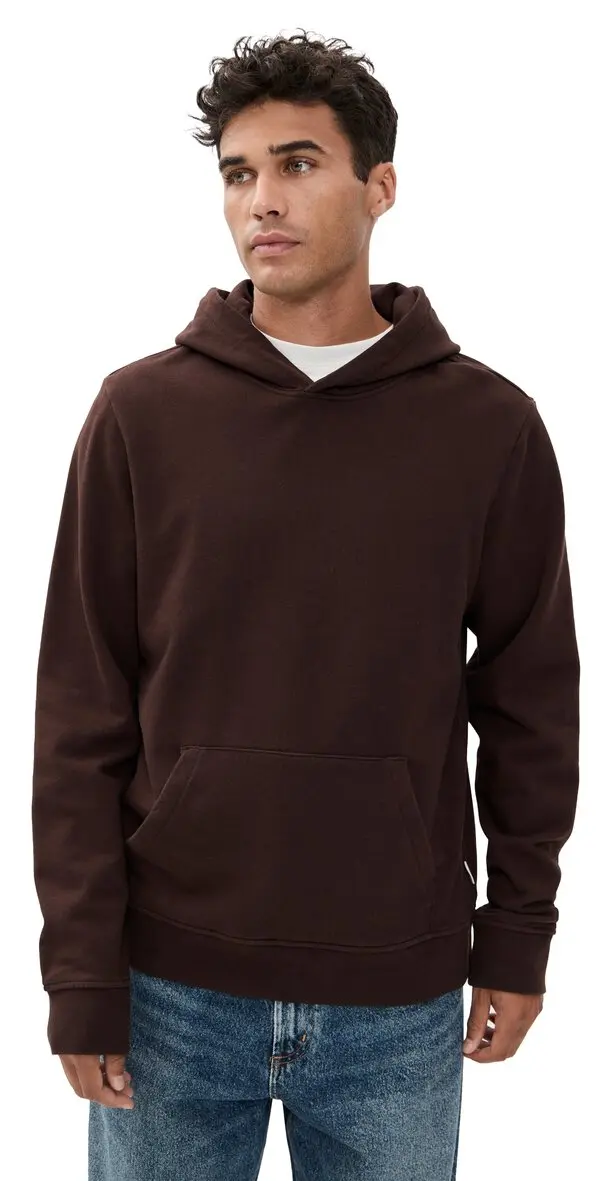 Onia Terry Pullover Hoodie - Dark Java