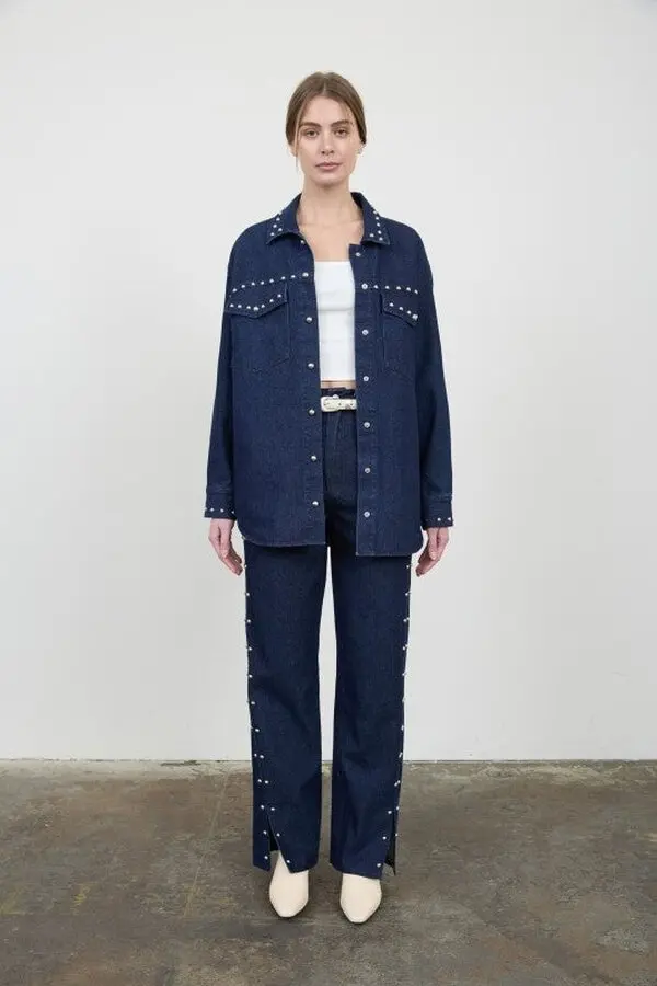 JUPE NYC Jett Studded Jacket