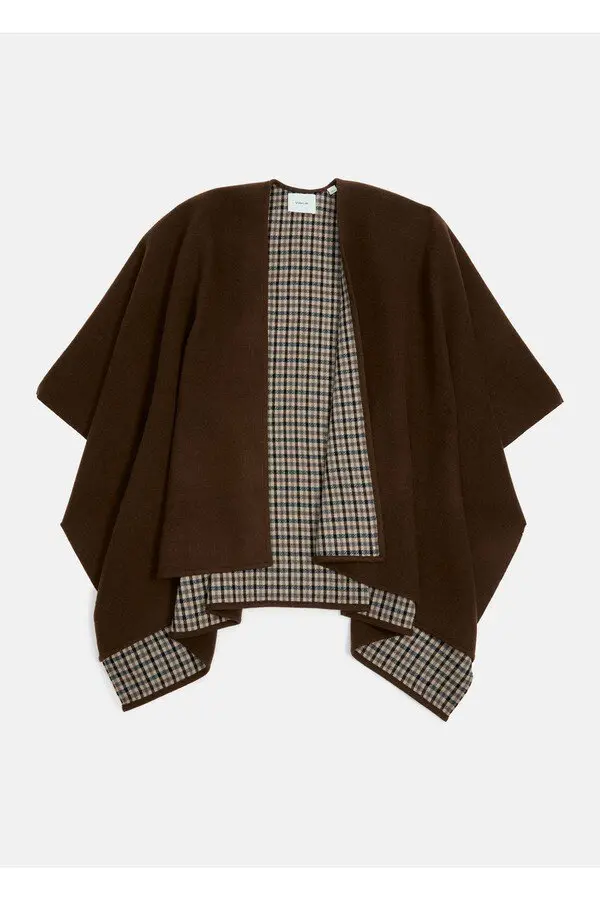 Vince Double-face Wool-cashmere Cape