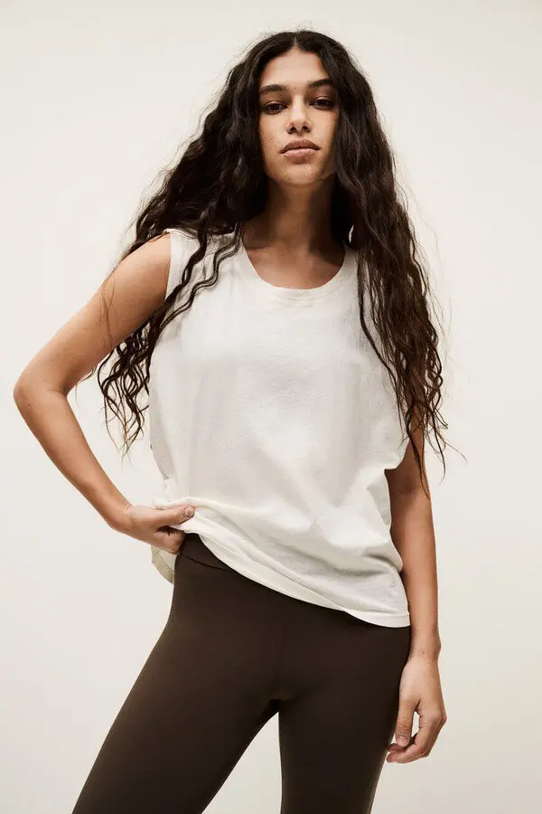 Ba&sh Shava Sleeveless T-shirt - White