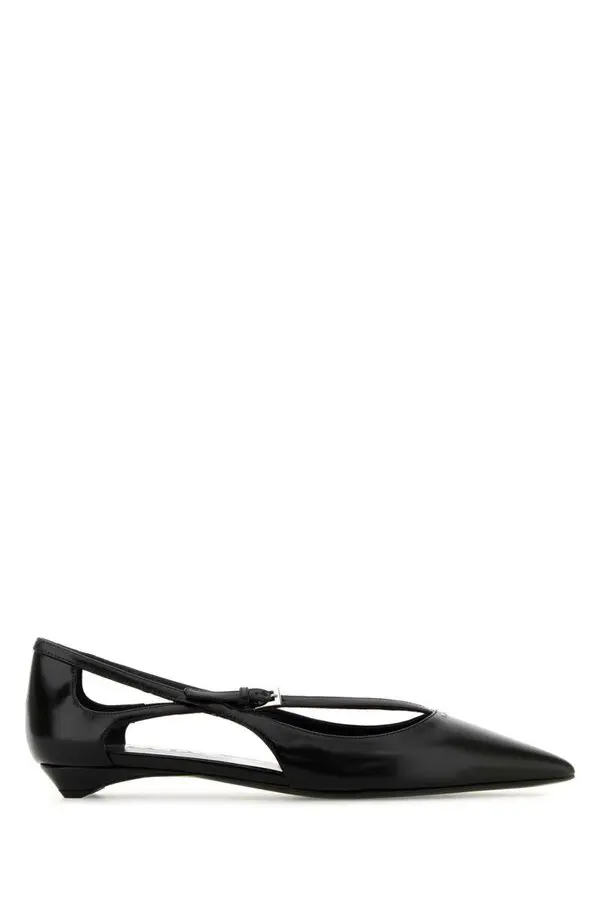Prada Leather Ballerinas