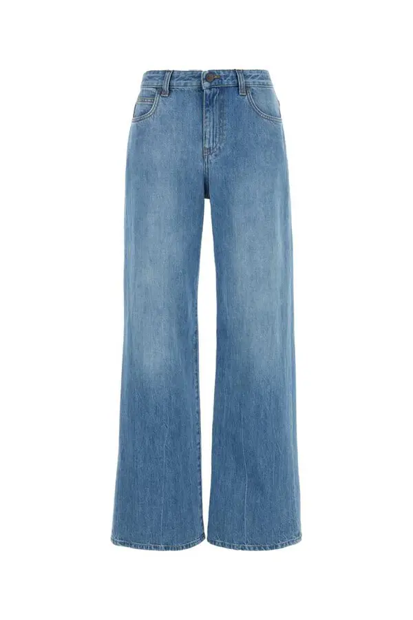 THE ROW Denim Egllitta Wide-leg Jeans