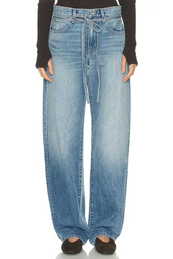 SLVRLAKE Hailey Belted Curve Leg