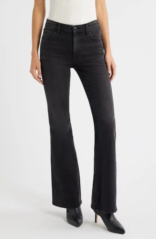 Rag & Bone Flexi Dahlia Mid-rise Flare Jeans - Mdnght