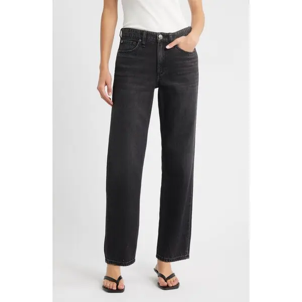 Rag & Bone Featherweight Dre Low Rise Baggy Boyfriend Jeans