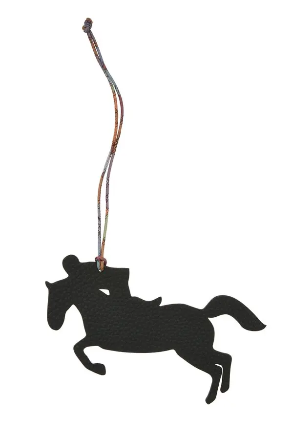 Hermès Horse Jockey Petit H Charm