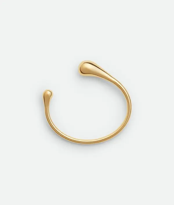 Bottega Veneta Sterling Silver Drop Bracelet