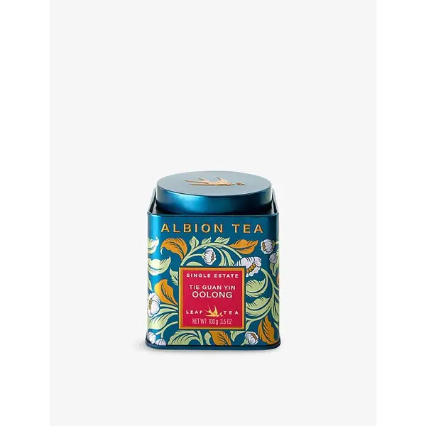 ALBION TEA Tie Guan Yin Oolong Leaf Tea Tin 100g