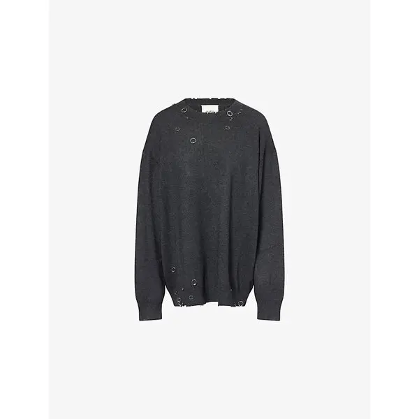 Isabel Marant Atrium Cassandre Ring Brushed Knitted Jumper