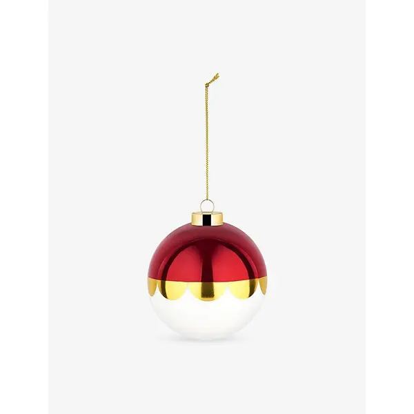 ALESSI Delight 7 Glass Christmas Bauble