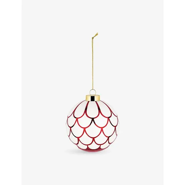 ALESSI Delight 8 Glass Christmas Bauble