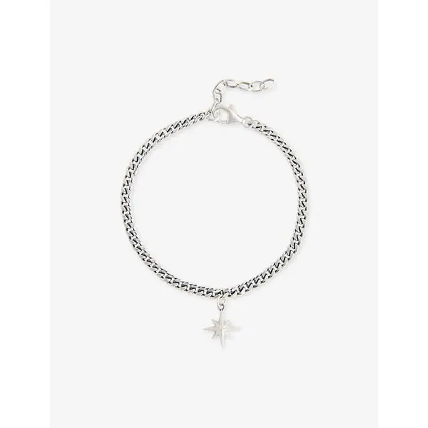 SERGE DENIMES North Star Sterling Bracelet - Silver