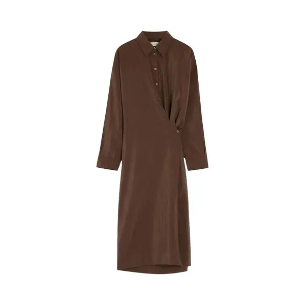LEMAIRE Straight Collar Twisted Dress