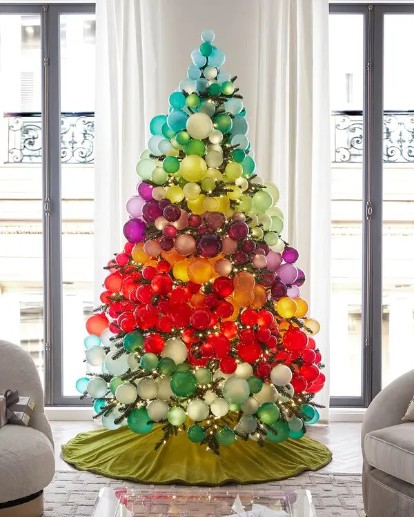 JIM MARVIN 12' Fully-decorated Christmas Tree