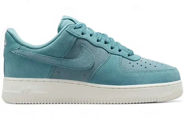 Nike Force 1 Low '07 Sneakers - Denim Turquoise/sail