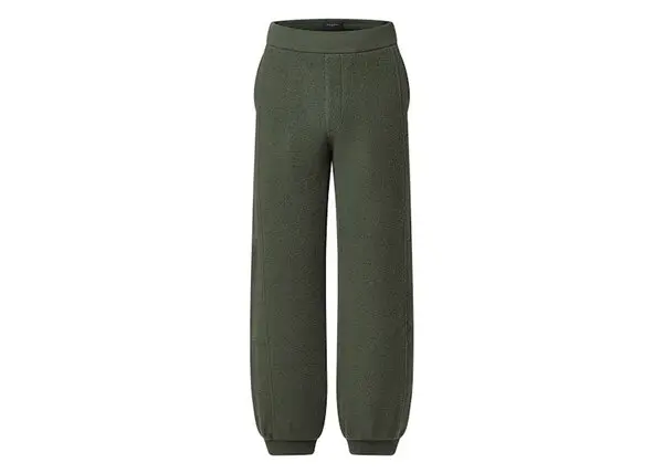 LOUIS VUITTON Quilted Textured Wool Pants - Kalamata