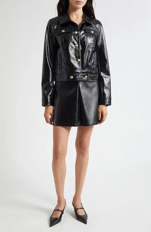 Cinq À Sept Jenn Faux Leather Jacket