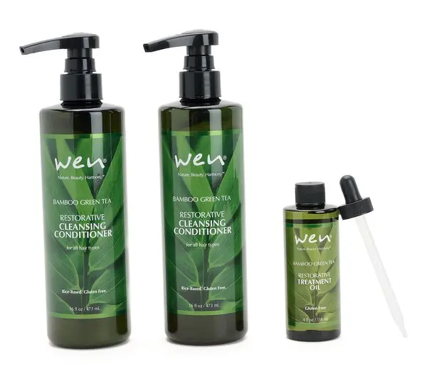 WEN By Chaz Dean Rice Cleansing Duo With Treatment Oil - One-color