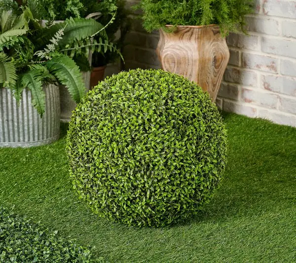 WICKER PARK As Is Indoor/outdoor Oversizedfauxfloralspher