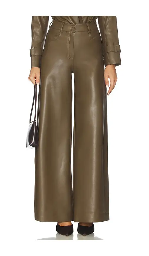 Norma Kamali Elephant Jean - Bark