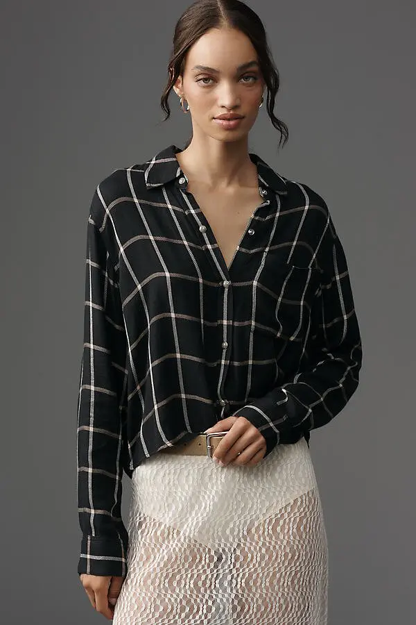 Rails Plaid Rayon Jacket