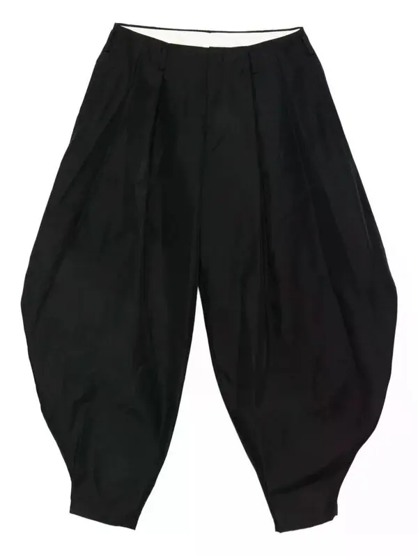 Comme Des Garçons Wide-leg Wool Trousers